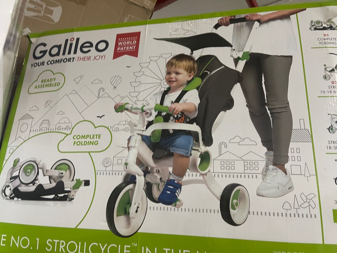 Foldable trike + stroller, Babies & Kids, Going Out, Other Babies Going ...