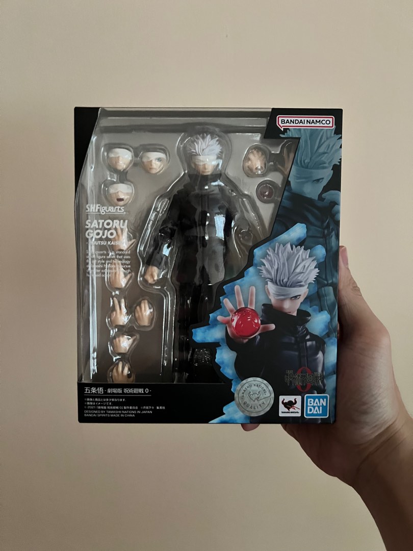 (FREE COURIER) SHF SH FIGUARTS SATORU GOJO FROM JUJUTSU KAISEN ZERO 0 ...