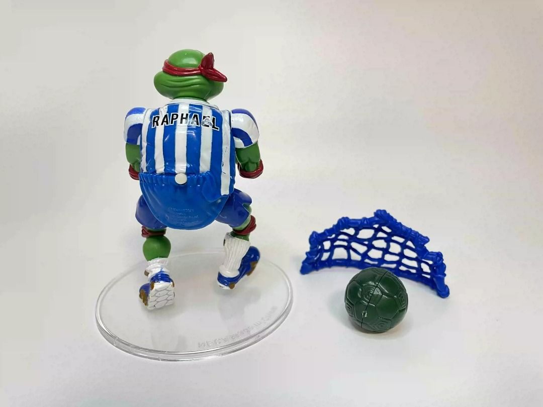 FREE Shipping. 1991 TMNT Soccer Player RAPHAEL Teenage Mutant Ninja ...