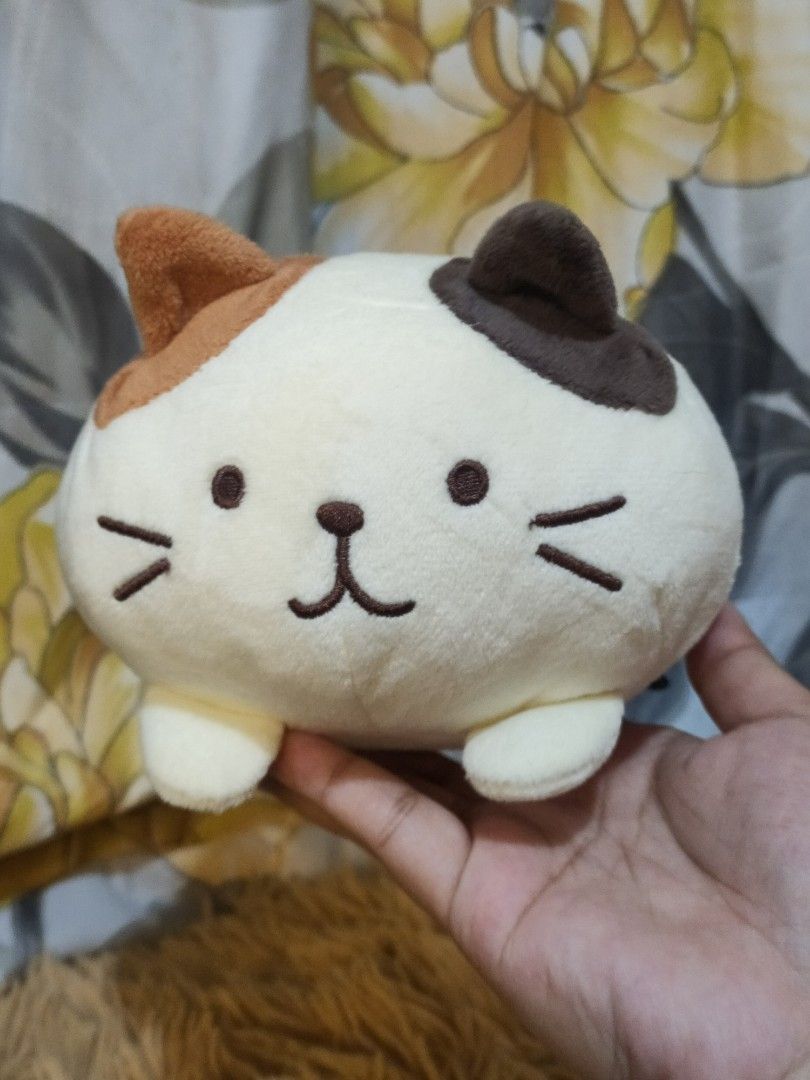 Fuku Fuku Nyanko - Cat plush mascot size on Carousell