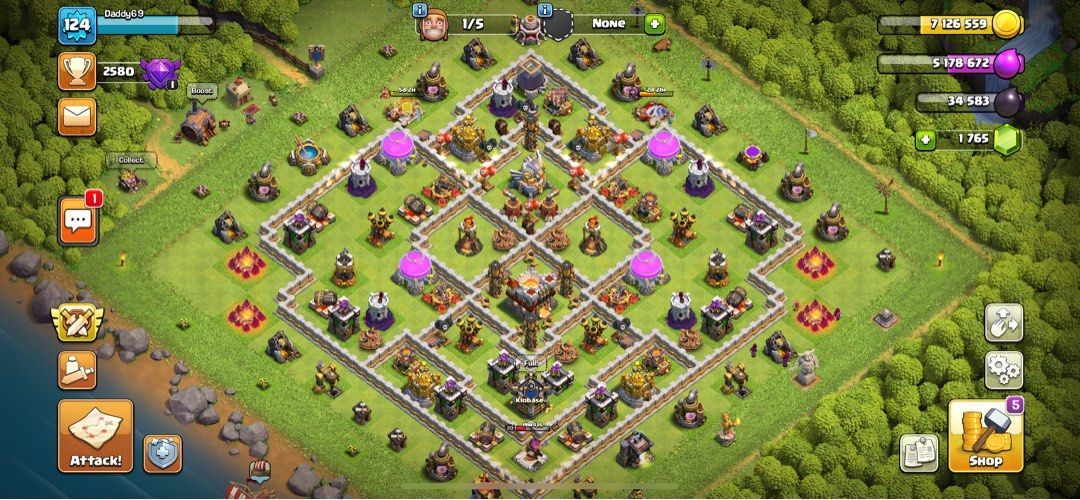 Fully maxed out th11 coc acc, Video Gaming, Video Games, Others on ...