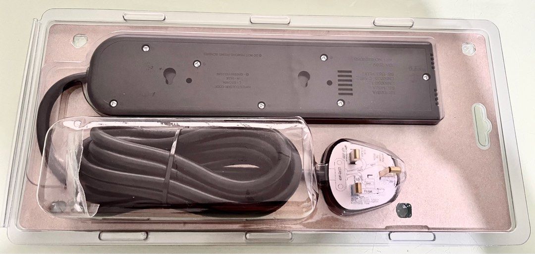 FYM 2 Way Extension Socket S324USB (Black), TV & Home Appliances ...