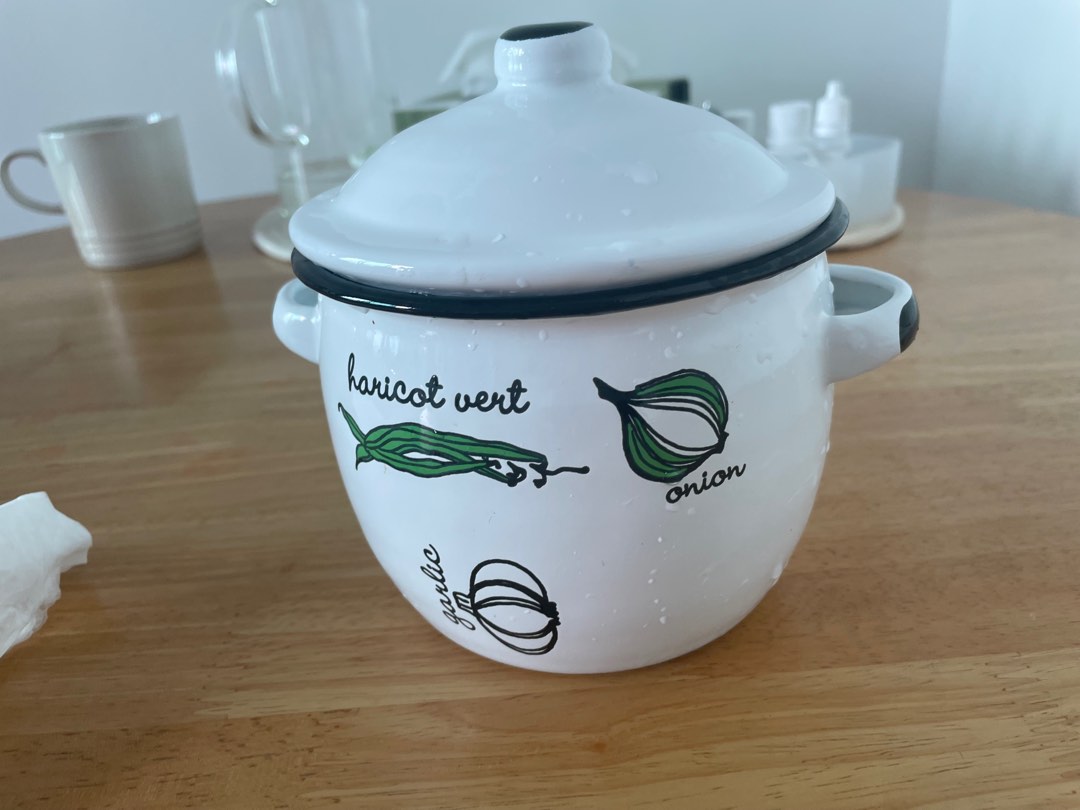 Garlic onion ginger storage box, Furniture & Home Living, Kitchenware ...