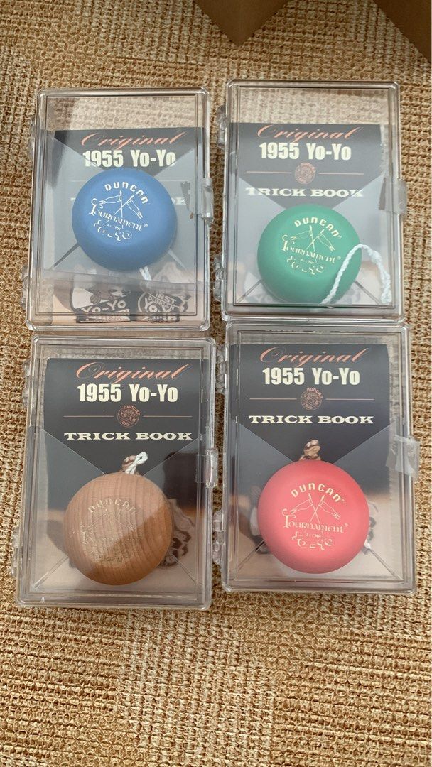 Duncan Tournament wooden yoyo replica set for display., Hobbies & Toys ...