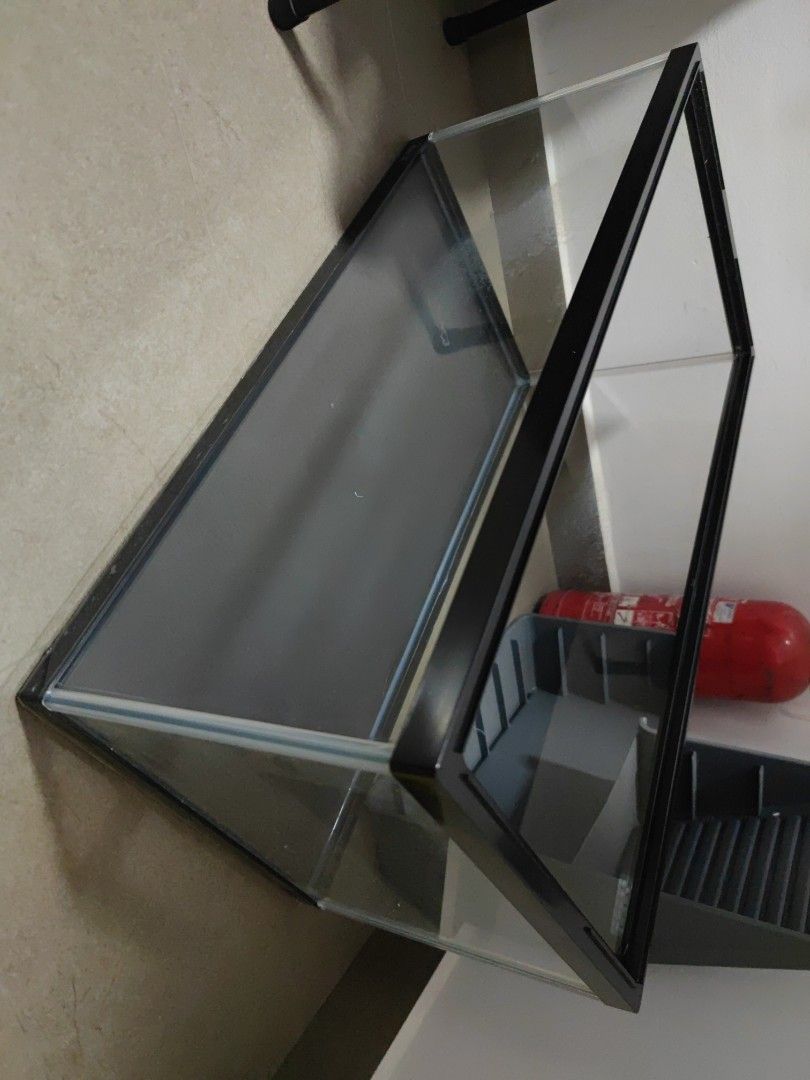 Gex Low fish turtle tank, Pet Supplies, Homes & Other Pet Accessories on Carousell