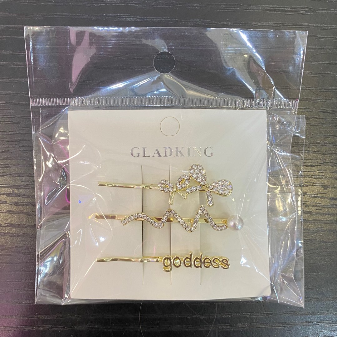 Gk 3n1 Goddess Hair Clip 83353604, Women's Fashion, Watches ...