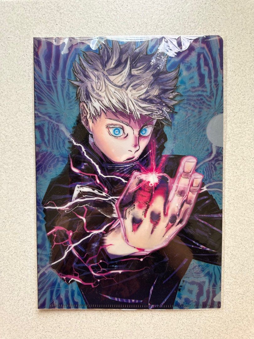 Gojo Satoru A5 Folder, Hobbies & Toys, Memorabilia & Collectibles, Fan ...