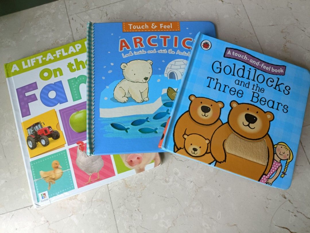 Goldilocks and the Three Bears Farm Arctic Lift A Flap Touch and Feel ...