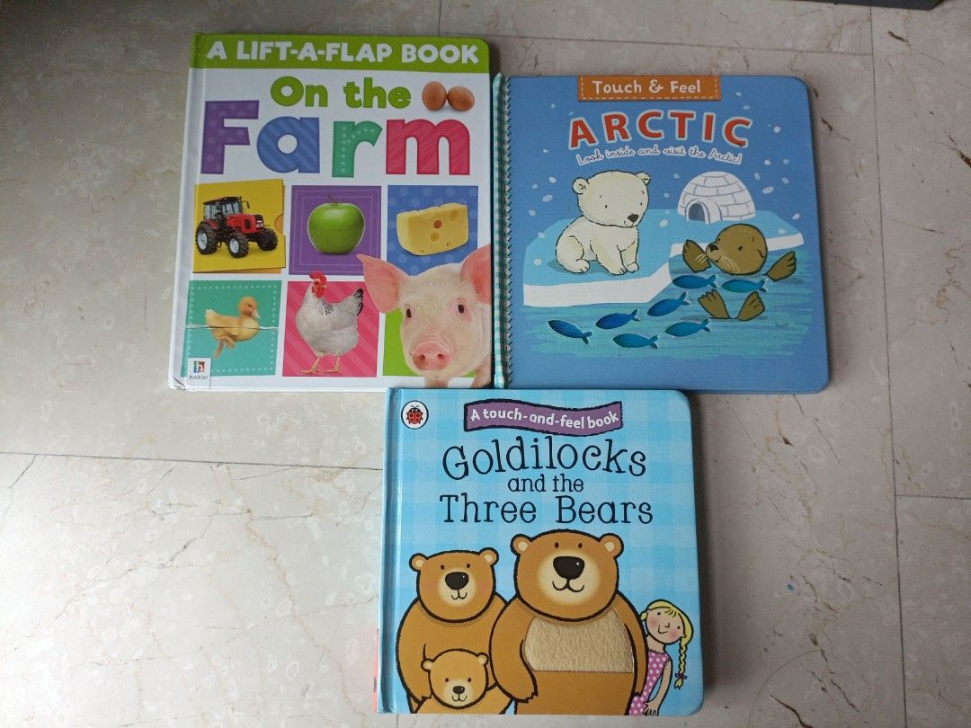 Goldilocks and the Three Bears Farm Arctic Lift A Flap Touch and Feel ...