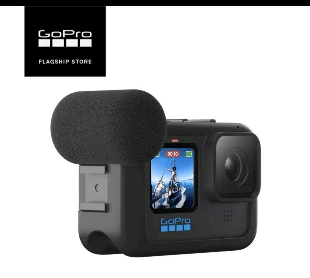 GoPro Media Mod Hero10/Hero 9 Black casing, Photography, Photography ...