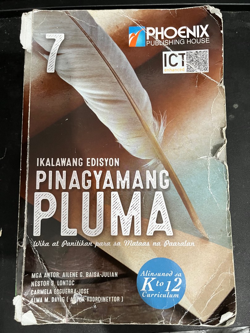 GRADE 7 FILIPINO BOOK PLUMA, Hobbies & Toys, Books & Magazines ...