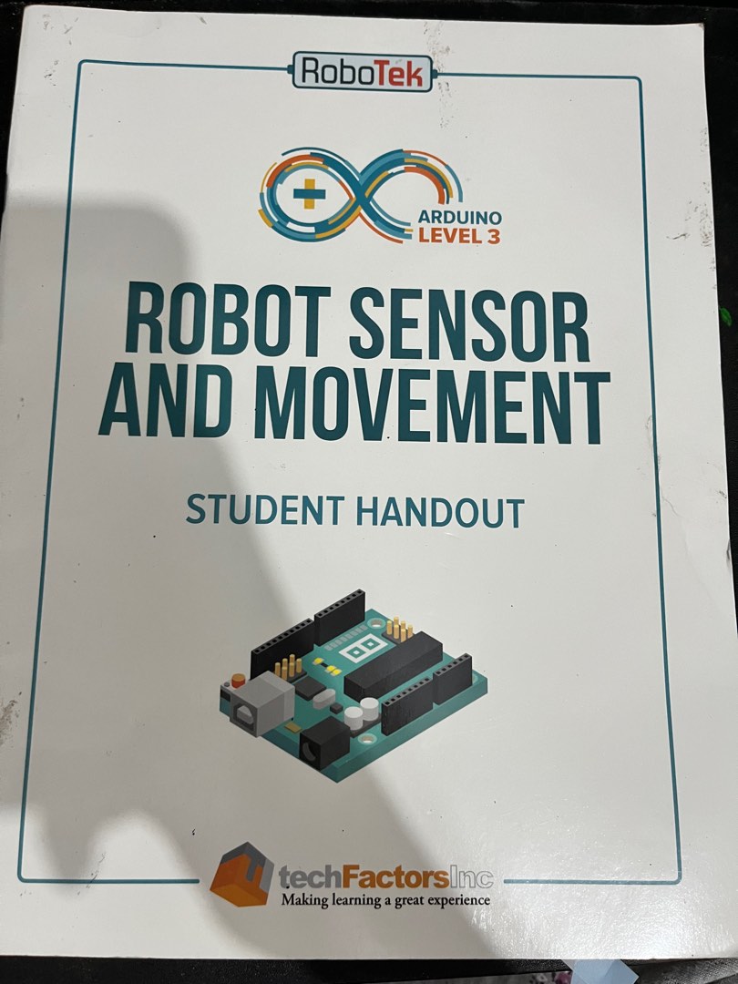 GRADE 9 COMPUTER ARDUINO STUDENT HANDOUT BOOK, Hobbies & Toys, Books & Magazines, Textbooks on ...