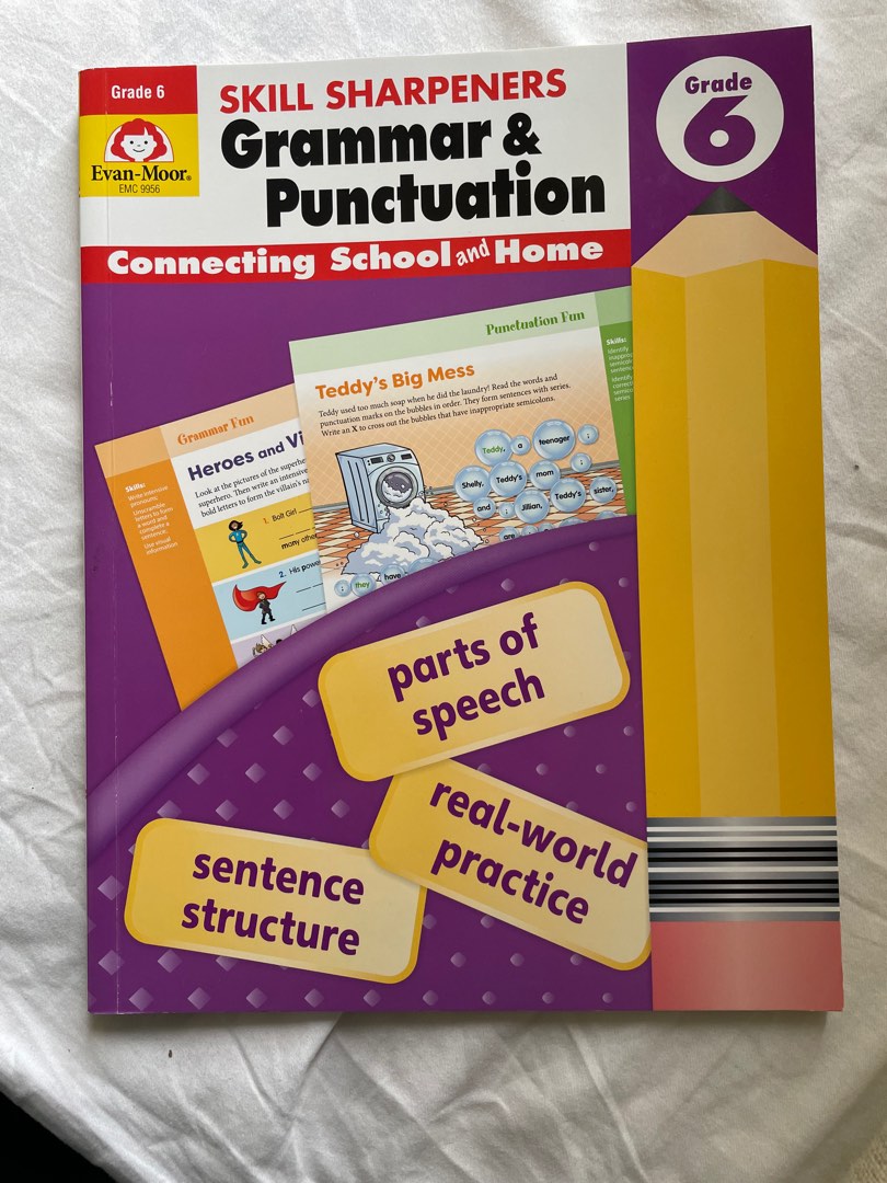 Grammar & Punctuation Grade 6, 興趣及遊戲, 書本 & 文具, 書本及雜誌 - 補充練習 - Carousell