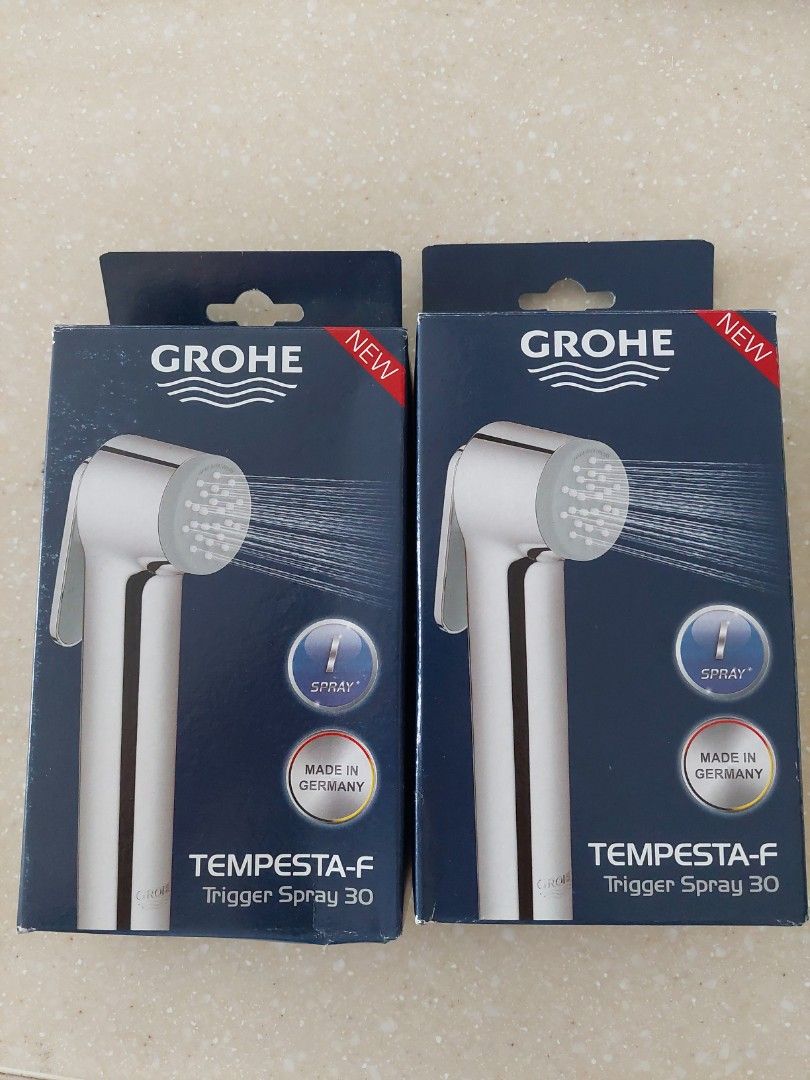Grohe Tempesta-F Bidet Handspray, Furniture & Home Living, Bathroom ...