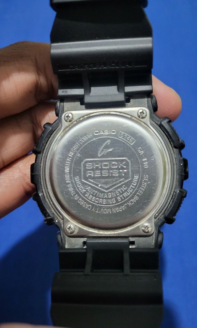 Gshock GA110 stealth on Carousell