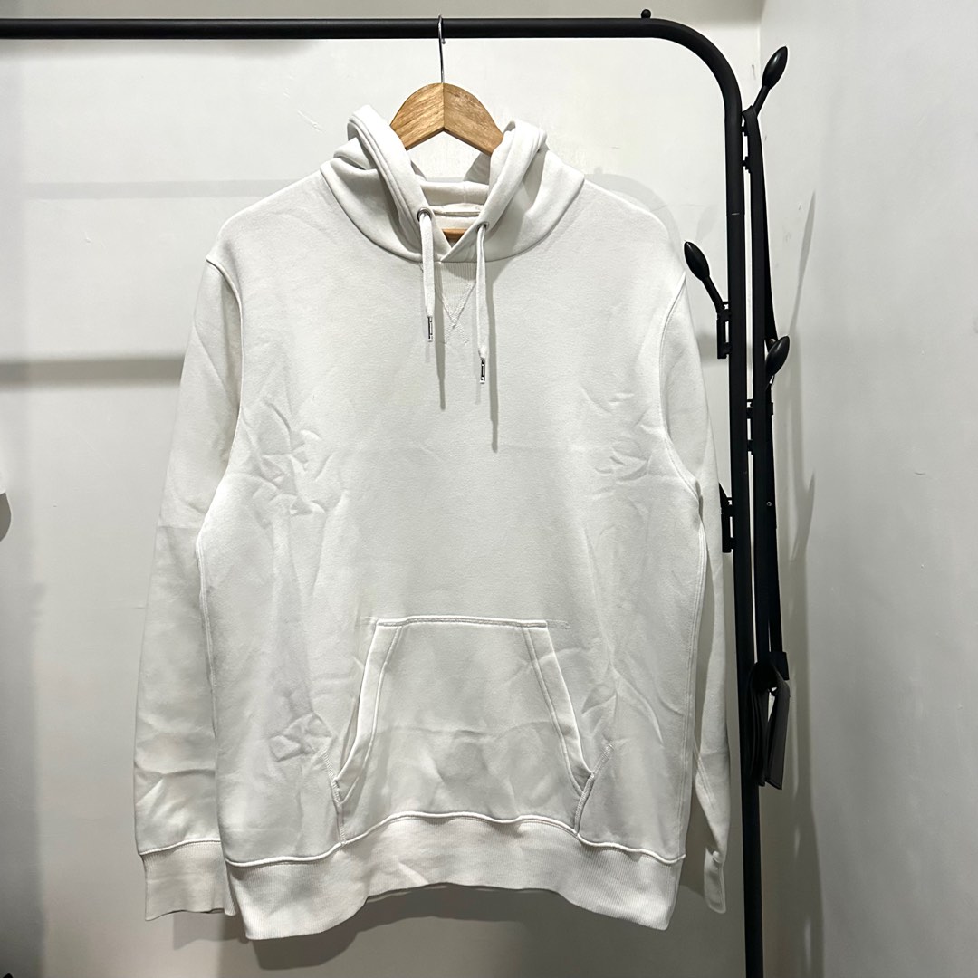 GU by Uniqlo White Hoodie on Carousell