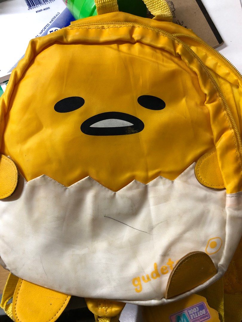 Gudetama Small Backpack for Kids, Babies & Kids, Babies & Kids Fashion ...
