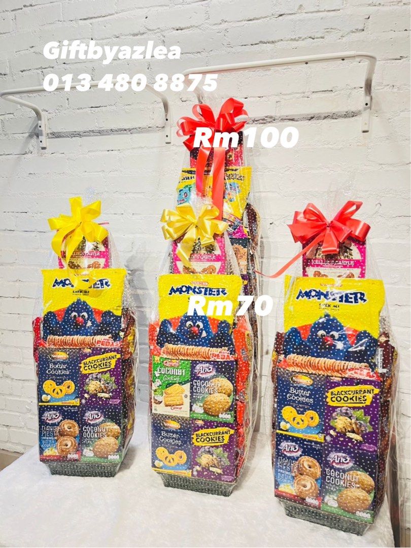 Hamper makanan ringgan dan minuman murah, Food & Drinks, Gift Baskets ...