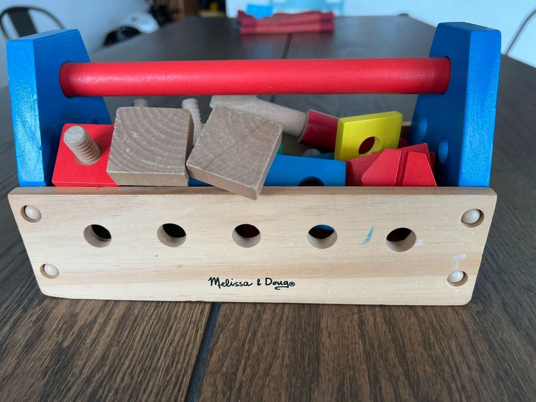 Hape Tool box set, Hobbies & Toys, Toys & Games on Carousell