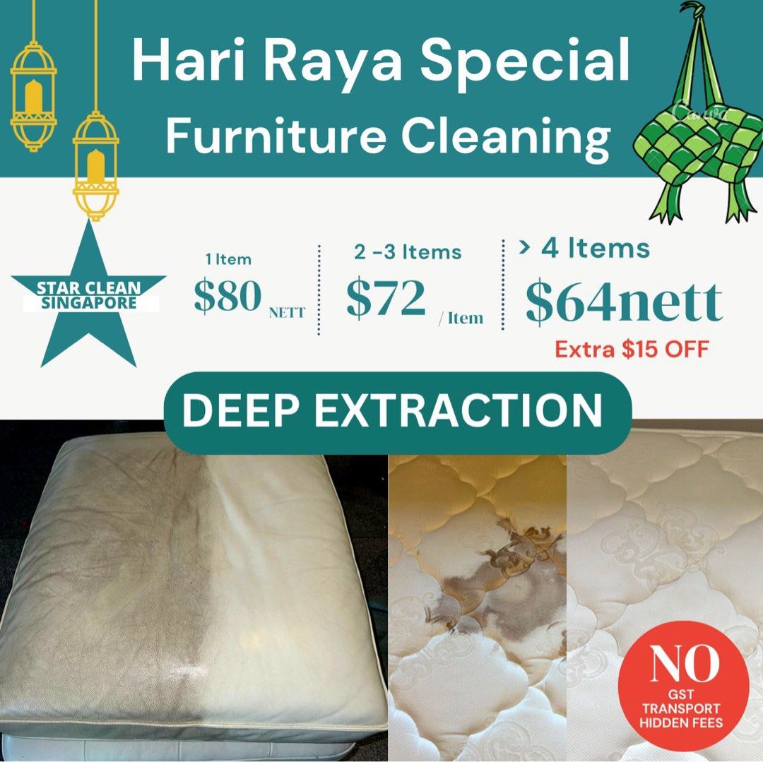 Hari Raya Special - Furniture Cleaning, Furniture & Home Living, Home ...