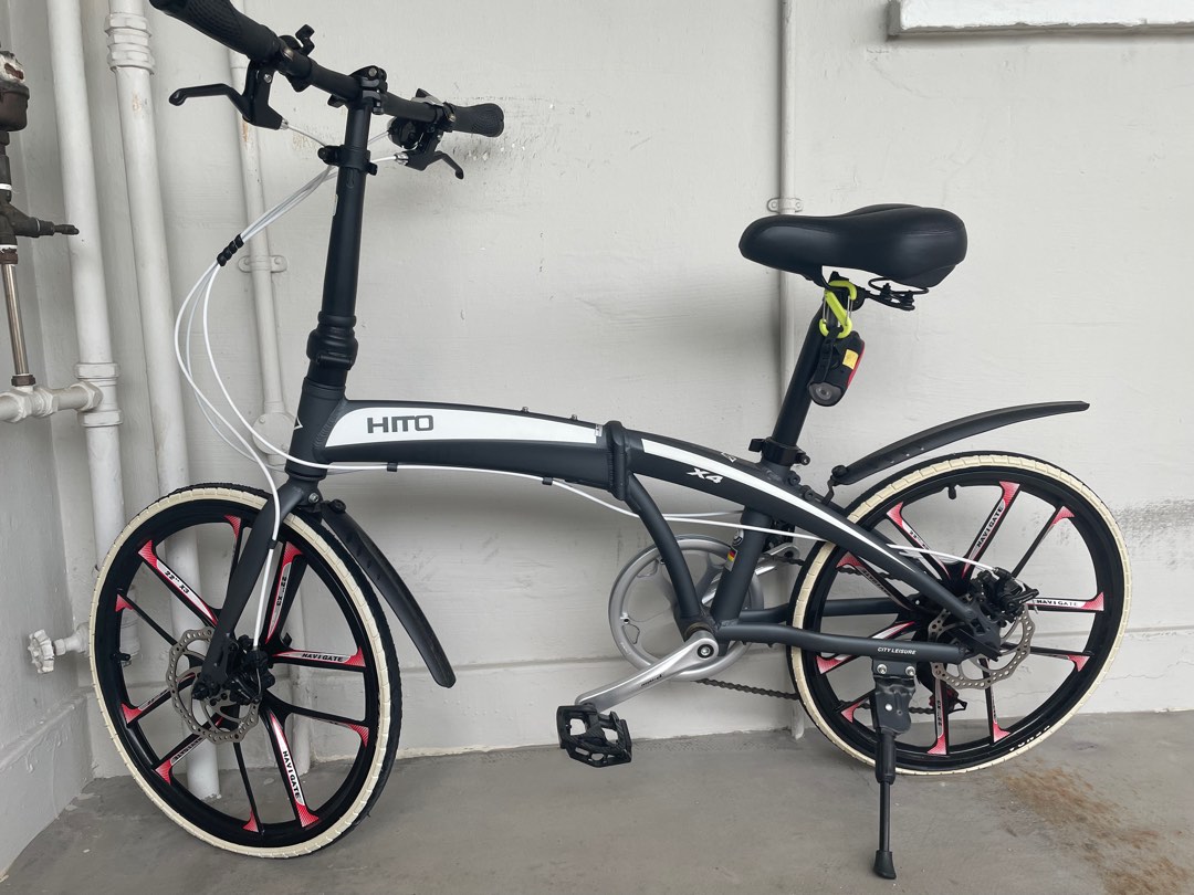 Hito X4 Foldable Bike (almost new!), Sports Equipment, Bicycles & Parts ...