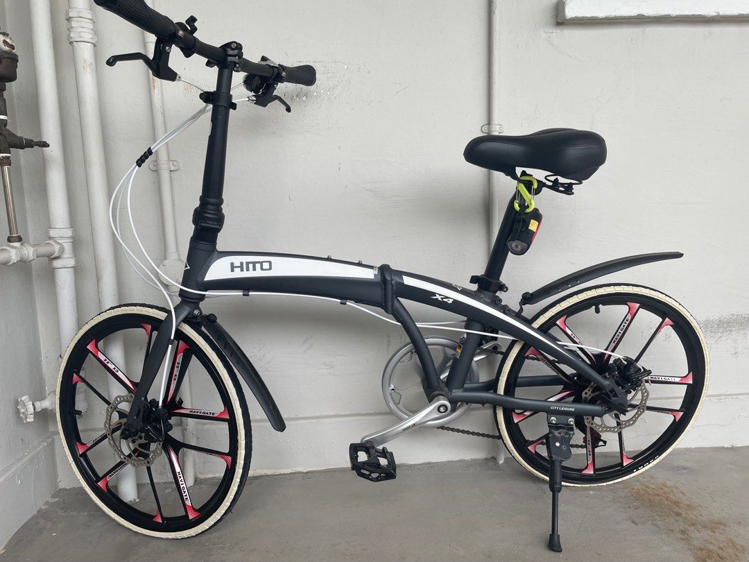 Hito X4 Foldable Bike (almost new!), Sports Equipment, Bicycles & Parts, Bicycles on Carousell