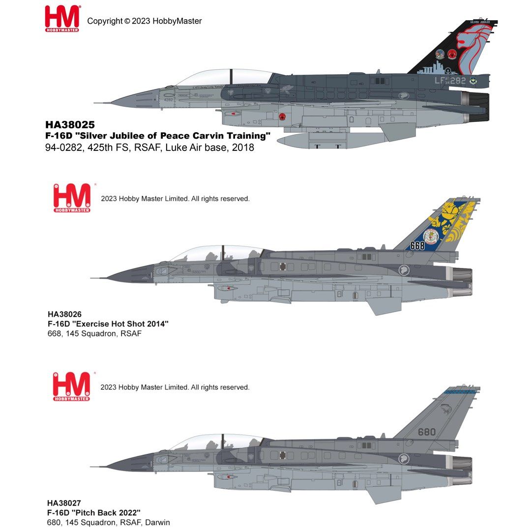 (Hobby Master) Republic of Singapore Air Force RSAF Lockheed Martin F ...