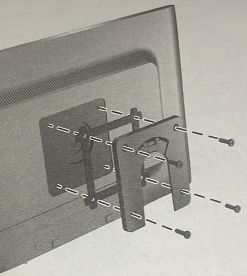 HP Mini PC Bracket Vesa mount wall mount, Computers & Tech, Office ...