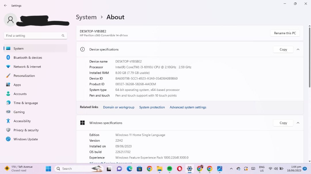 Hp Pavilion X Convertible Dh Xxx Computers Tech Laptops Notebooks On Carousell