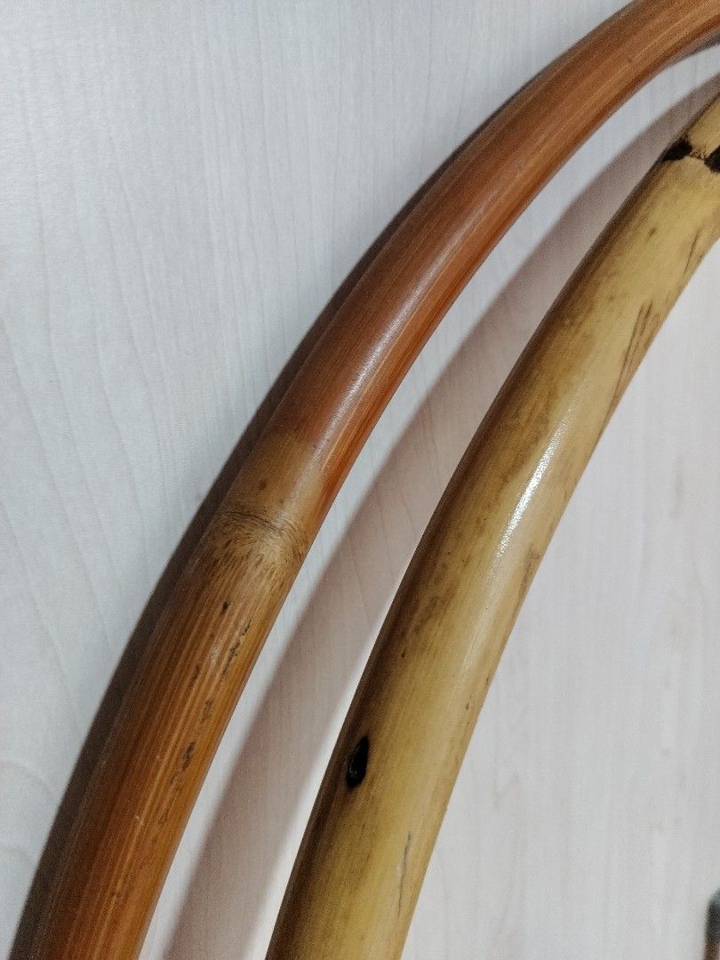 Hula hoops rattan wood clearance moving house sale, Sports Equipment ...