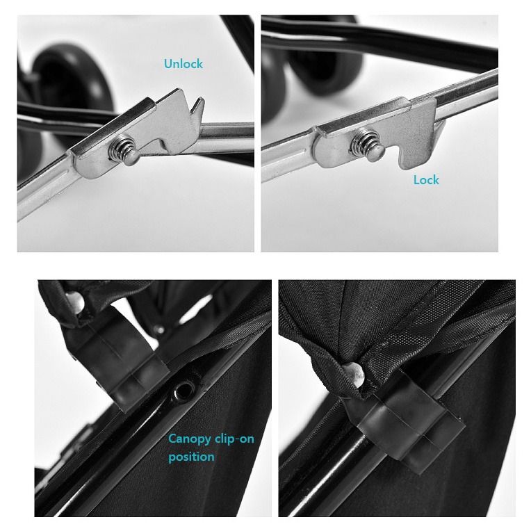 [iDS] Ultra Lightweight Travel Stroller (White Pole Series) Foldable ...
