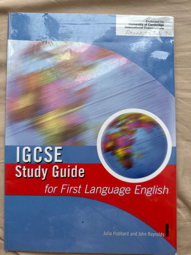 IGCSE ENGLISH FIRST LANGUAGE TEXTBOOK, 興趣及遊戲, 書本 & 文具, 教科書 - Carousell