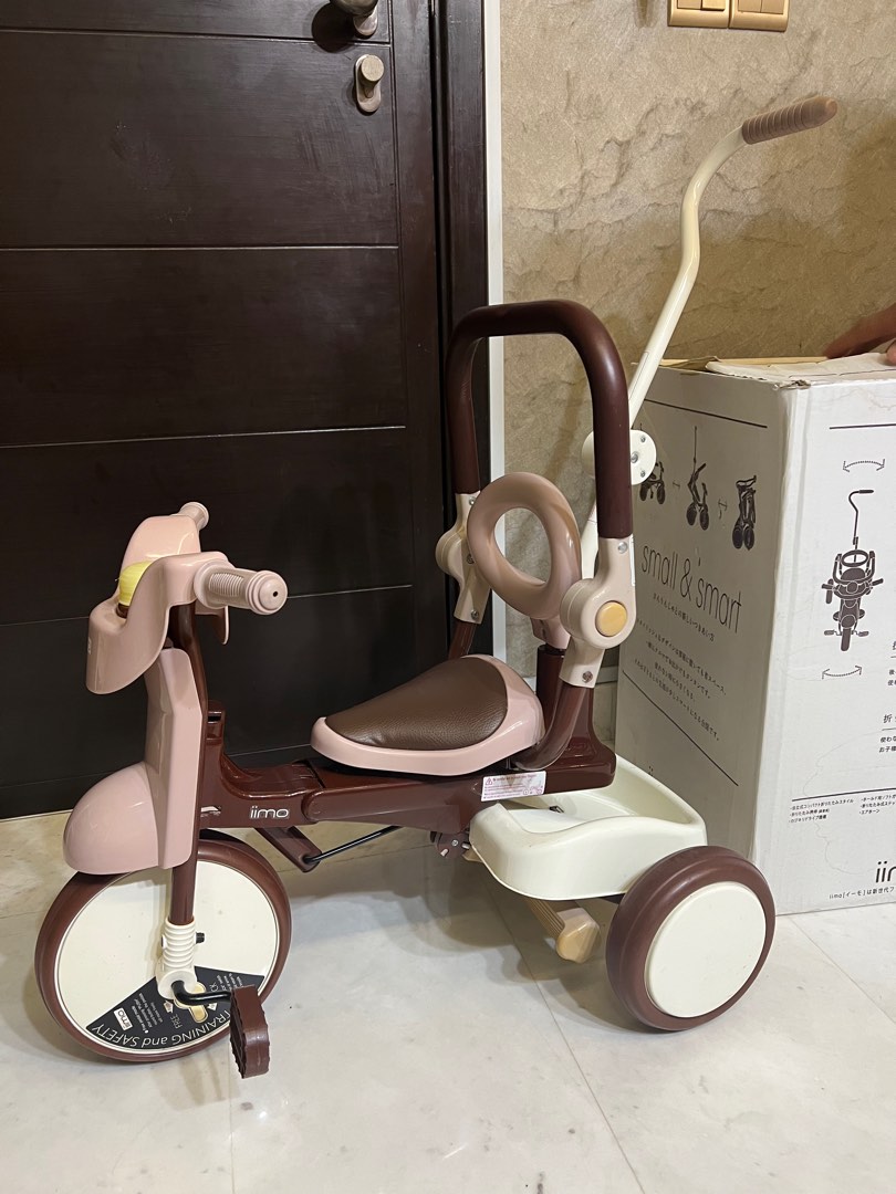 iimo 3-in-1 foldable tricycle, Babies & Kids, Going Out, Other Babies Going Out Needs on Carousell