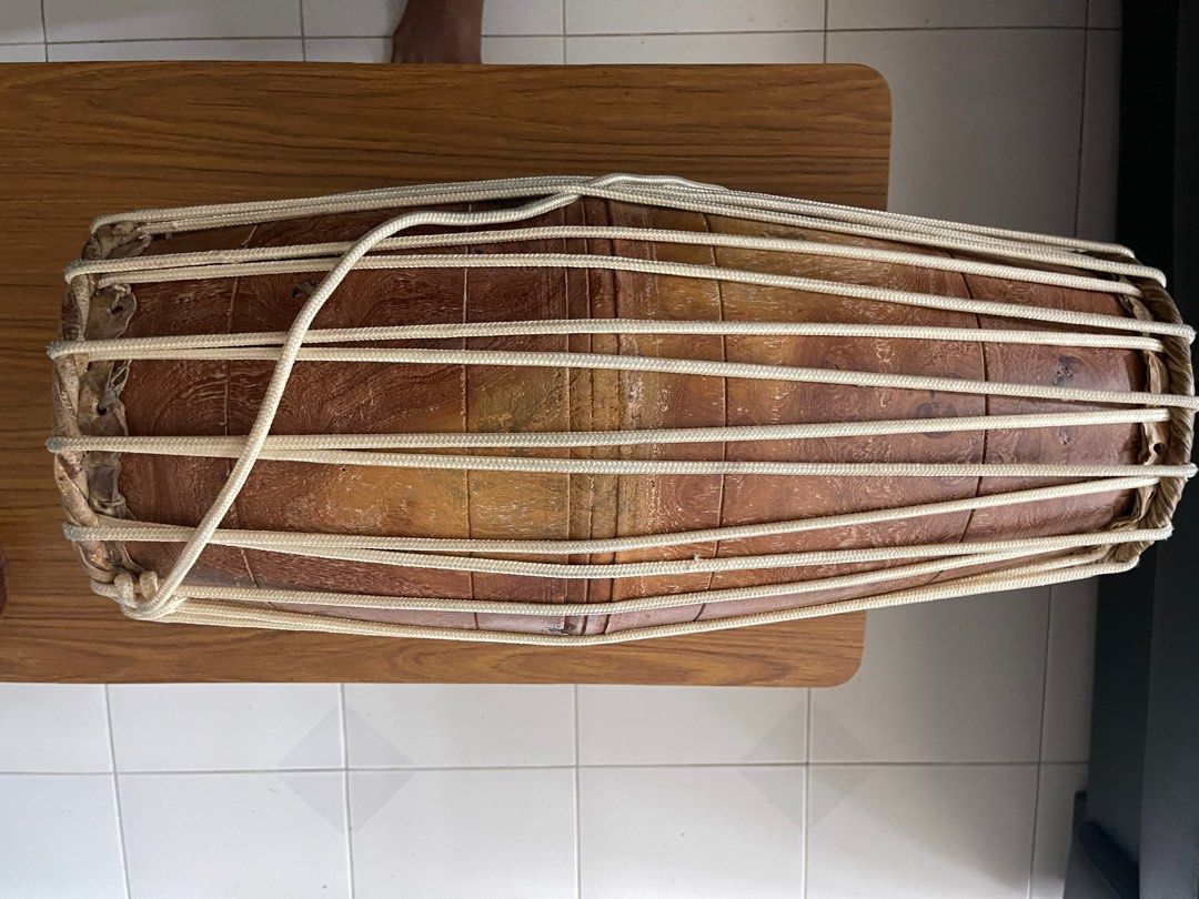 Indian mridangam ( percussion) drum, Hobbies & Toys, Music & Media ...