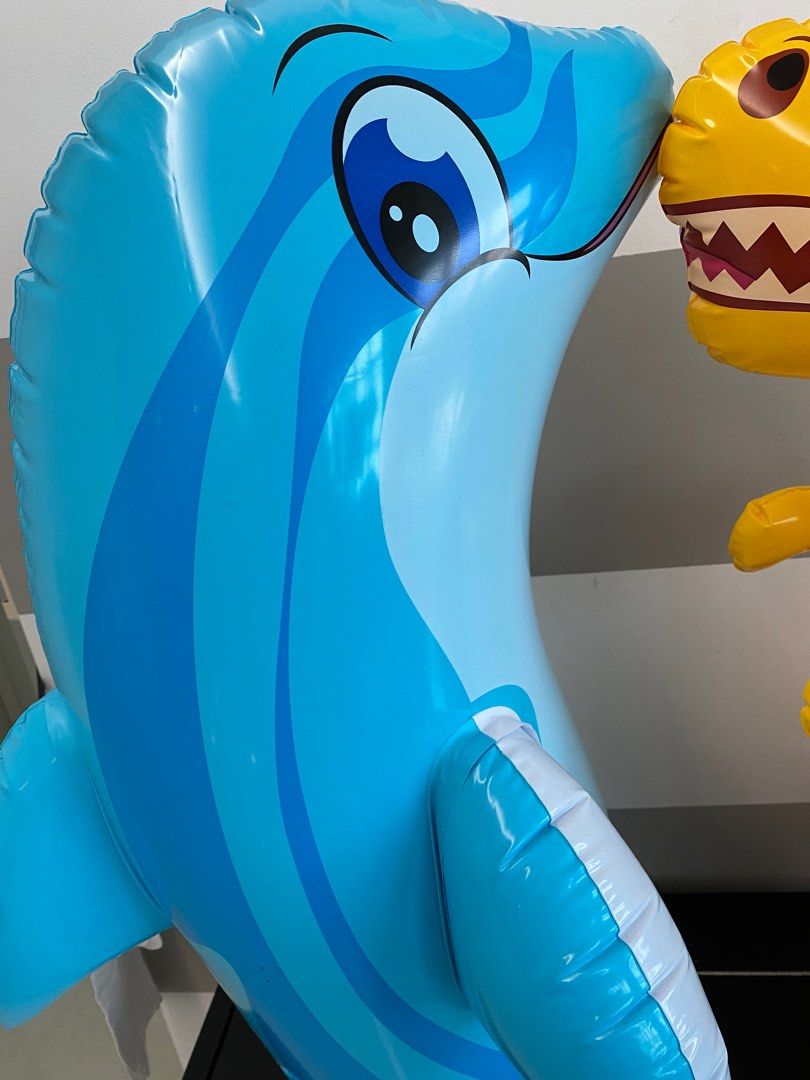 Inflatable Tumbler 3D Roly-poly Animals Bouncer, Babies & Kids, Infant ...