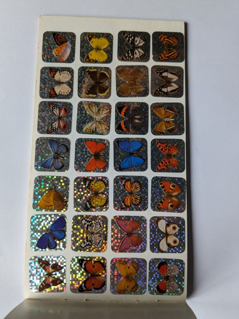Insect sticker album, Hobbies & Toys, Stationery & Craft, Stationery ...