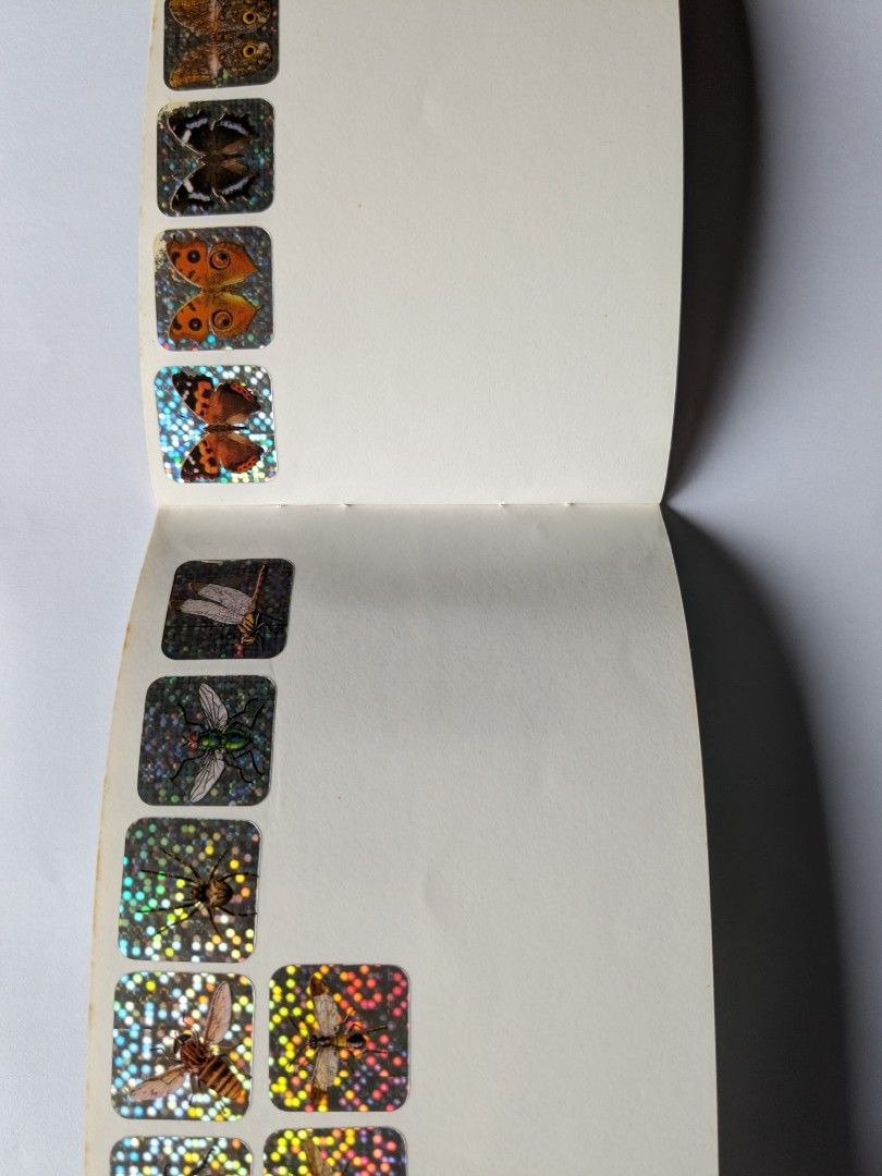 Insect sticker album, Hobbies & Toys, Stationery & Craft, Stationery ...