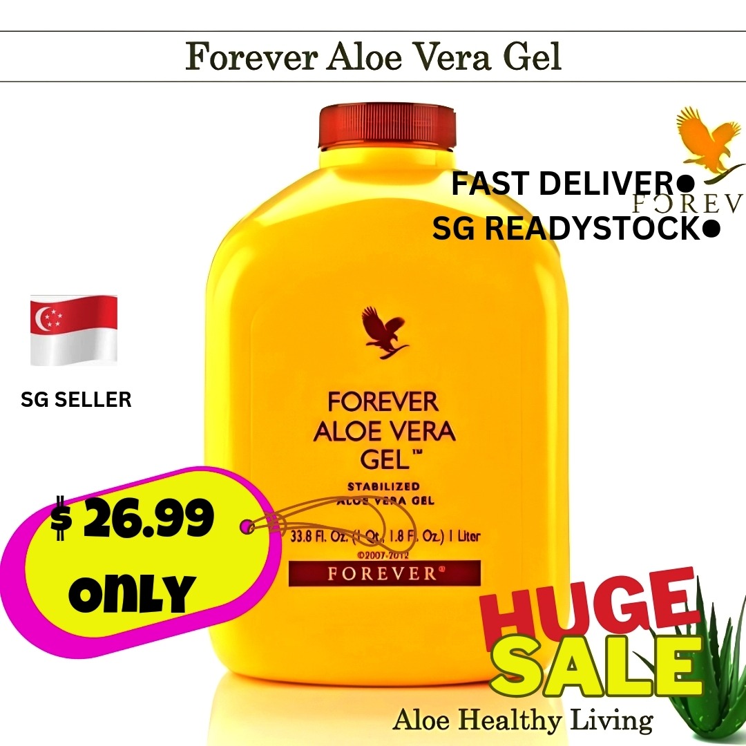 [instock] Forever Aloe Vera Gel 1l Health And Nutrition Health