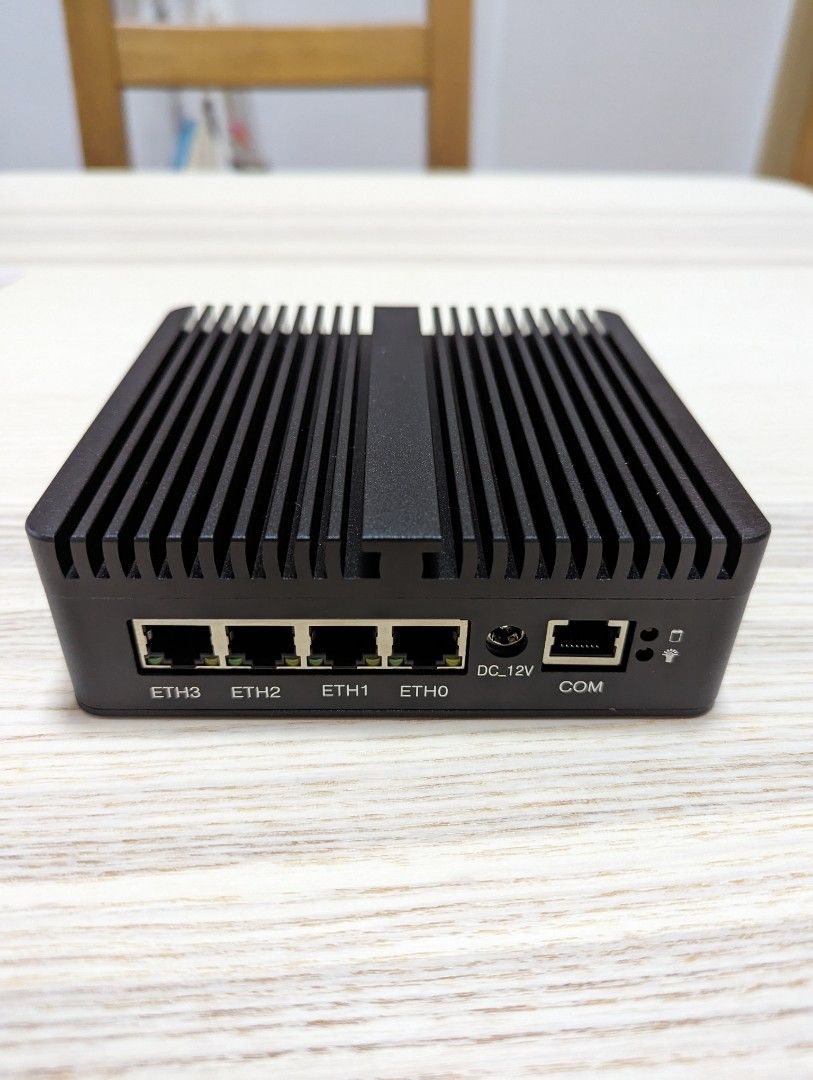 Intel N5105 fanless mini PC 4x 2.5G i226-V LAN with UK plug, Computers ...