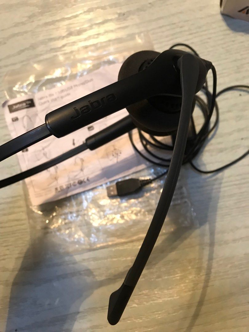 Jabra Biz Headset Audio Headphones Headsets On Carousell