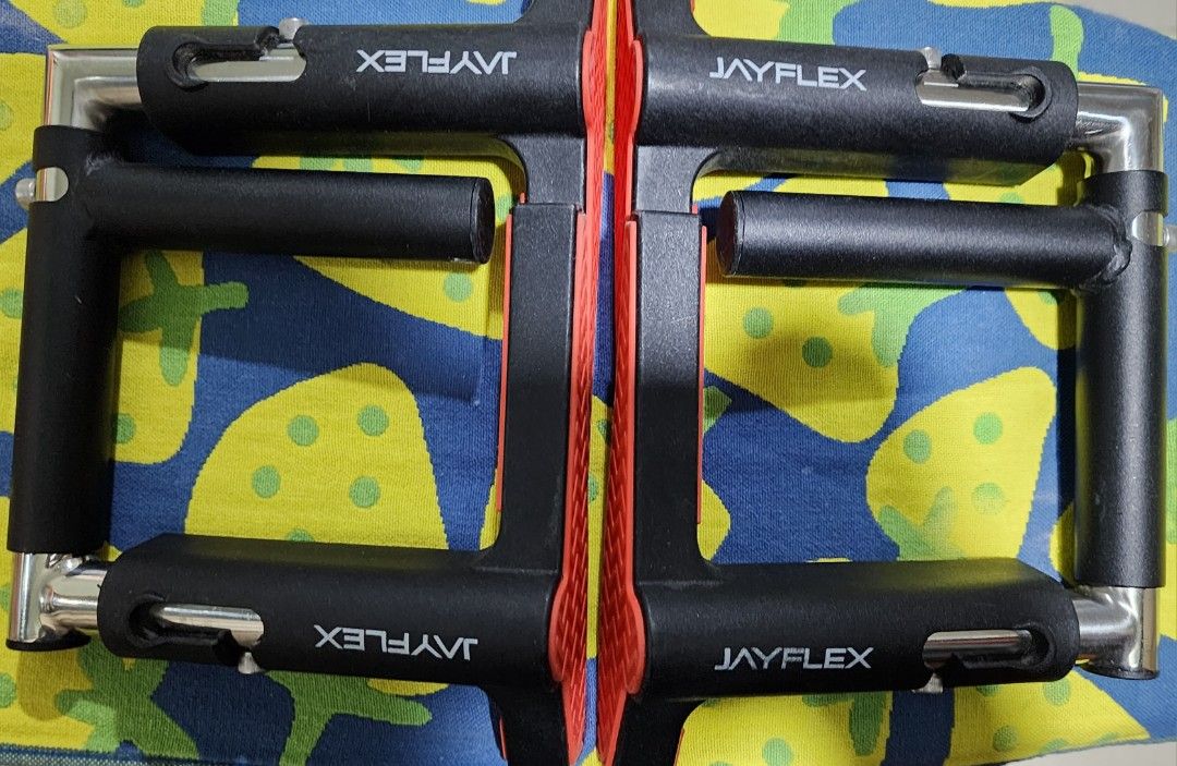 Jayflex Pull Up Handles, Sports Equipment, Exercise & Fitness, Weights ...