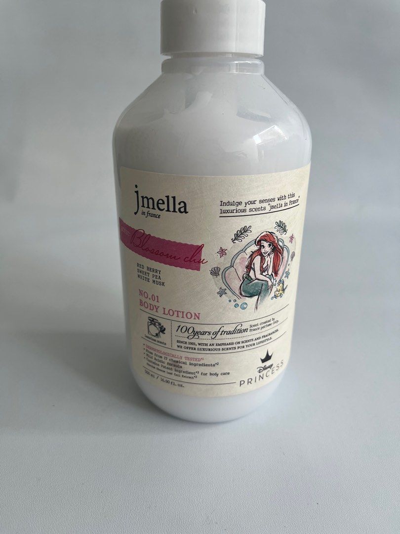 Jmella in France Body Lotion Special Disney Edition - Ariel Blossom Chu ...