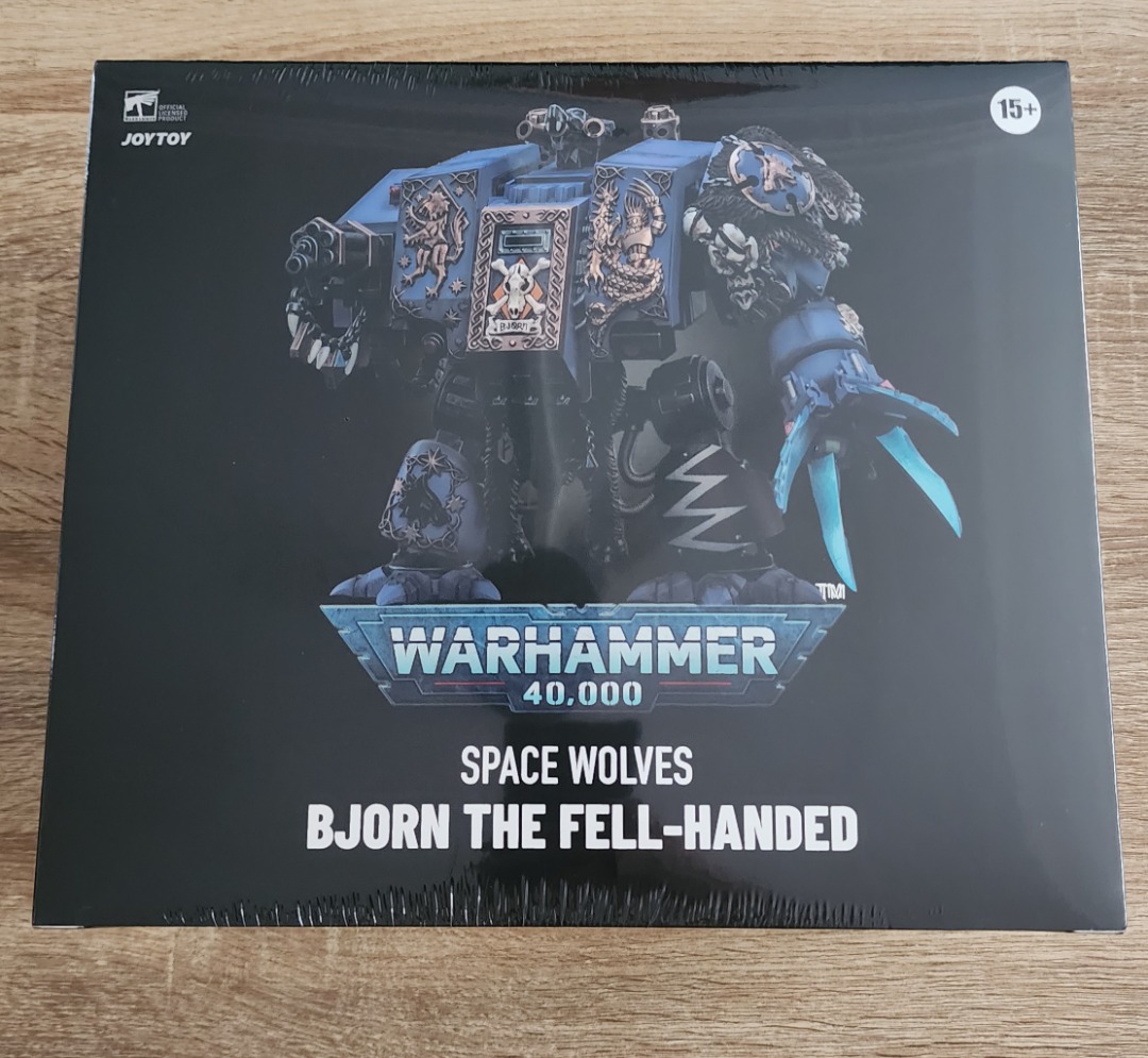 JoyToy Action Figure Warhammer 40K Space Wolves Bjorn the Fell-Handed, Hobbies & Toys, Toys ...