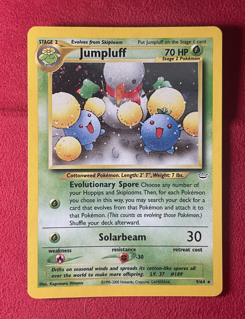 Jumpluff (Neo Genesis, Team Rocket Returns), Hobbies & Toys, Toys ...