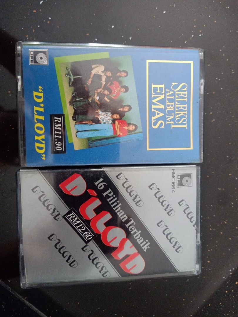 kaset lama - kompilasi kumpulan d'lloyd, Hobbies & Toys, Music & Media ...