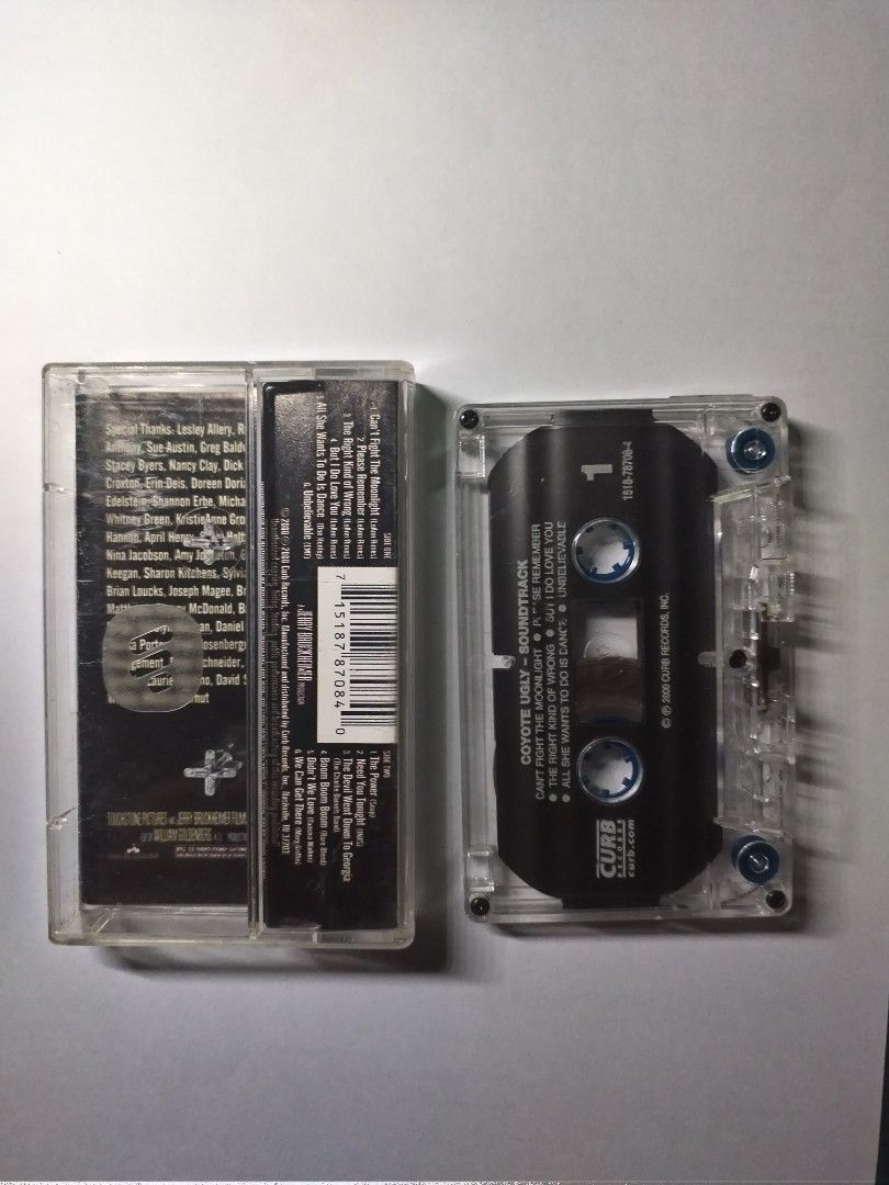 Kaset SOUNDTRACK FILM CAYOTE UGLY Cassette Tape, Hobbies & Toys, Music ...