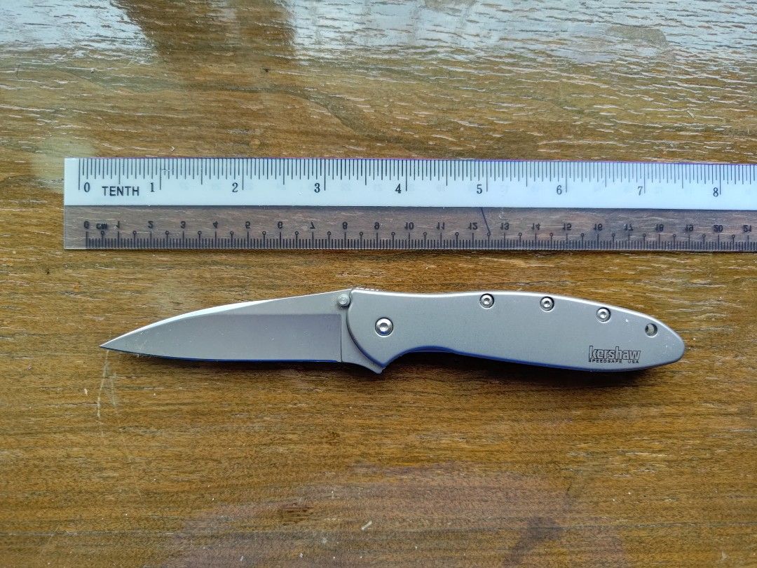 Kershaw Leek Ken Onion Design EDC Folding Knife, Sports Equipment ...