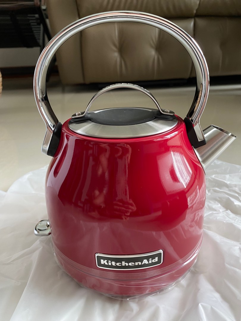 KitchenAid red electric kettle 1.25L, TV & Home Appliances, Kitchen ...