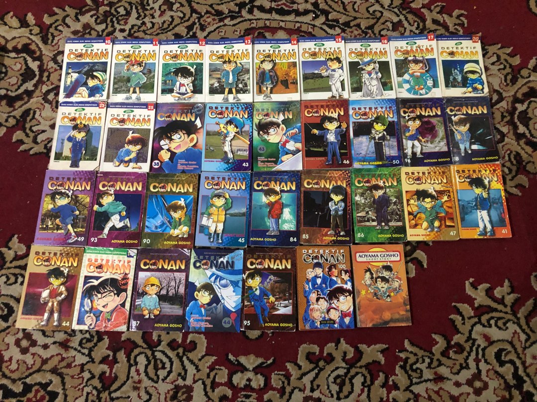 Komik conan, Buku & Alat Tulis, Komik dan Manga di Carousell