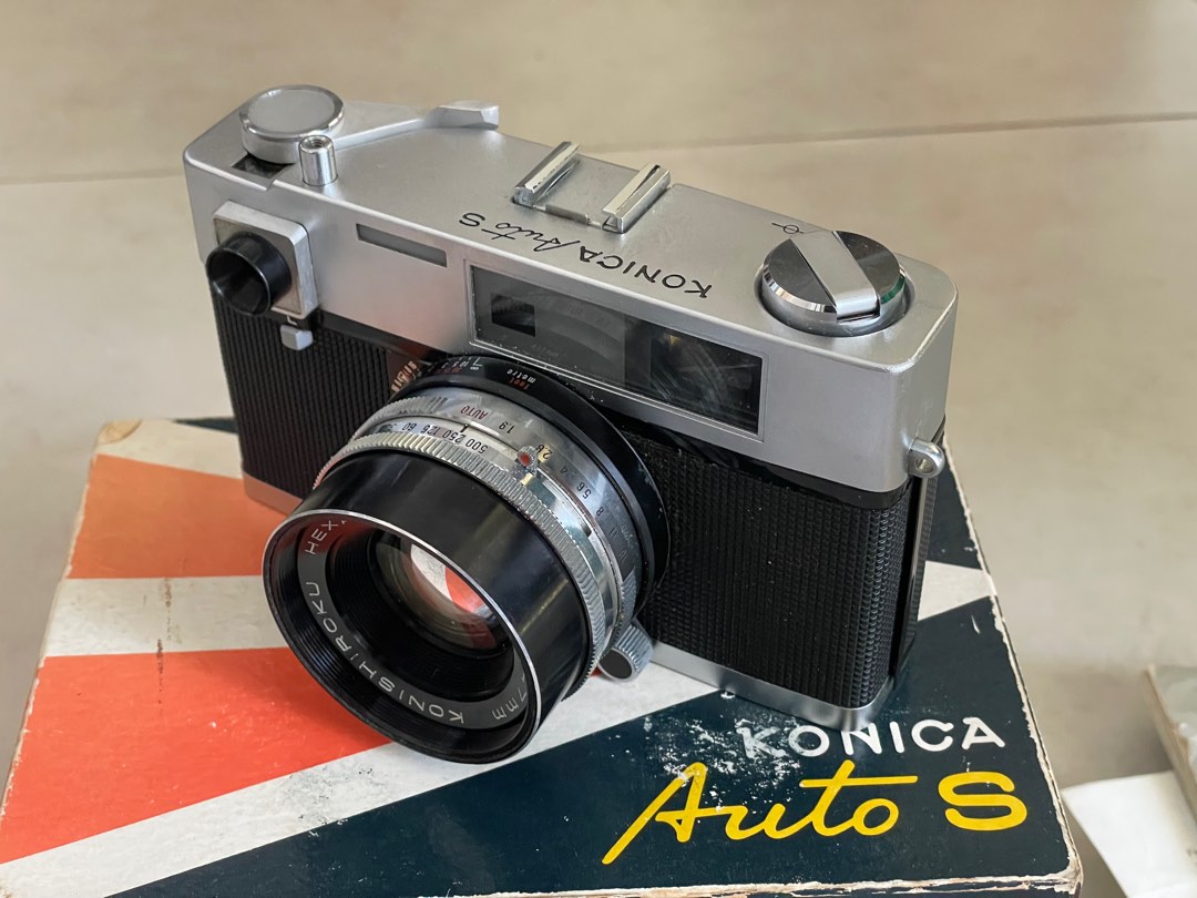 Konica Auto S, Photography, Cameras on Carousell